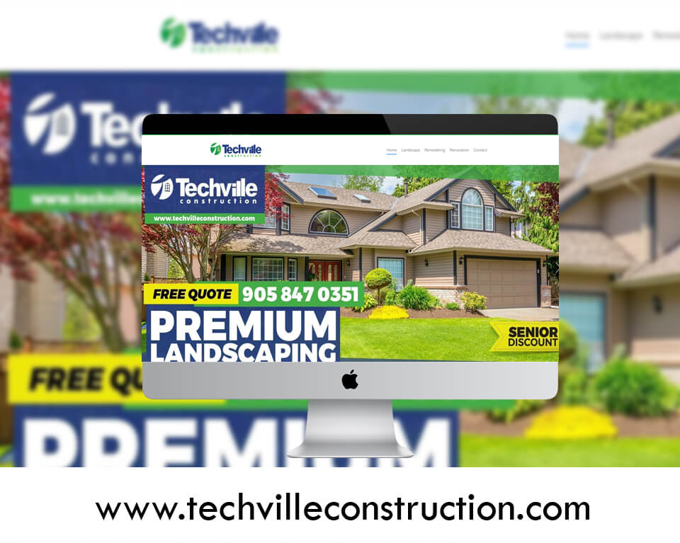 Techville Constructions | Web Design Portfolio Sri Lanka