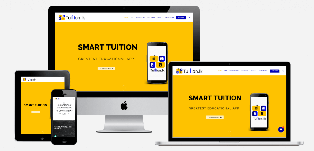 Smart Tuition | Mobile App | Web Design Portfolio Sri Lanka