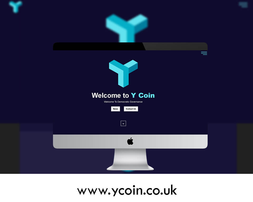 Y COIN | Cryptocurrency | Web Design Portfolio Sri Lanka